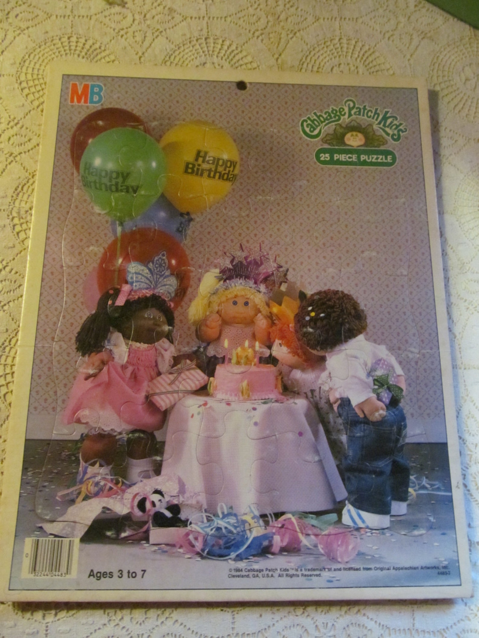 Cabbage Patch Birthday Party Childrens Puzzle 1984 CPK Dolls - Etsy