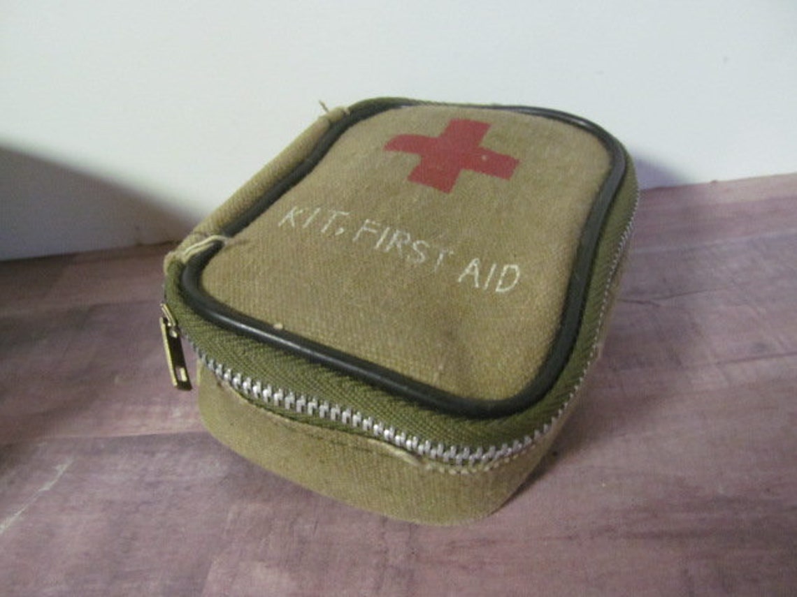 Army First Aid Kit With Belt Loop Carry All First Aid Kit - Etsy