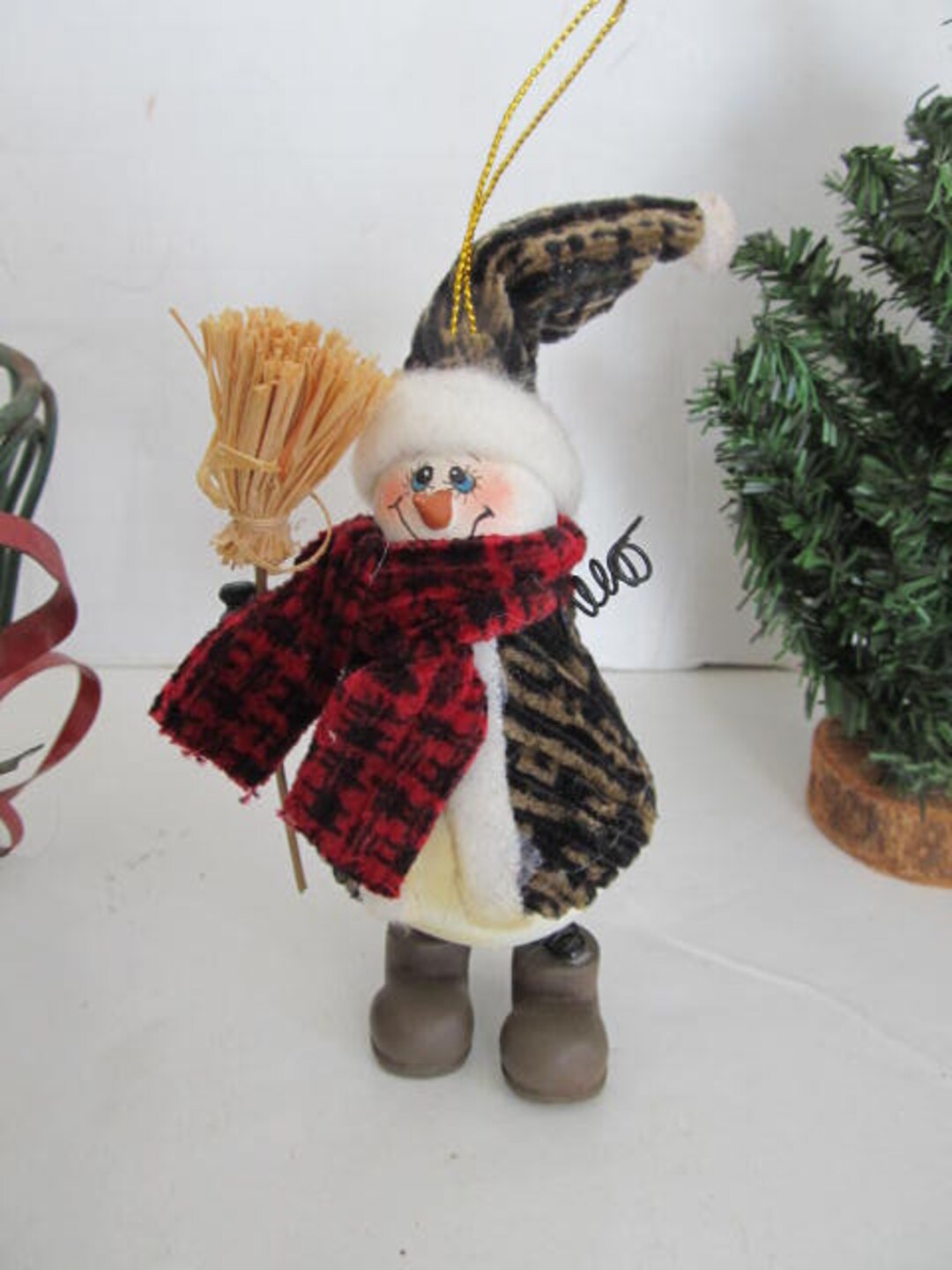 Prim Snowman Wooden Snowman Primitive Snowman Decor Primitive Christmas ...