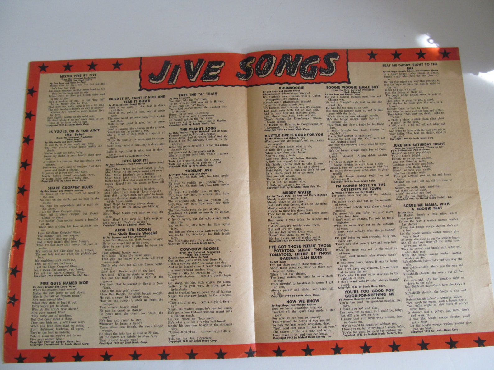 1944 Cowboy Music Western Songs Sheet Music Jive Music Fold - Etsy