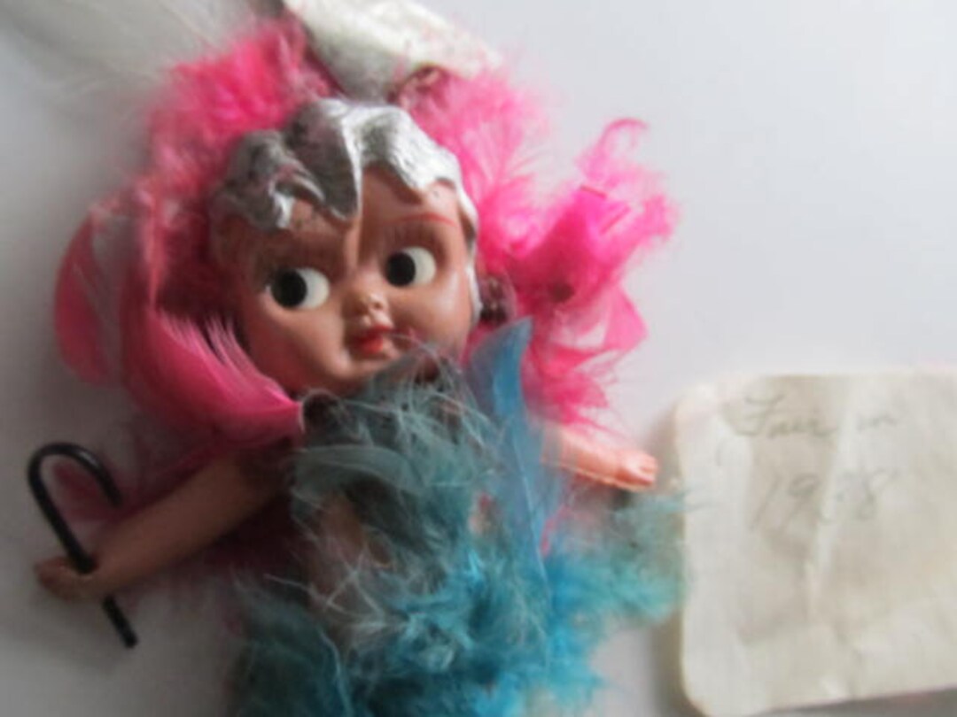 1938 World Fair Doll Celluloid Kewpie Doll Carnival Dolls 30s Toys ...