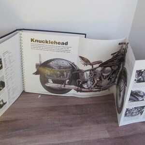 Harley Davidson Book the American Motorcycle Book the Gatefold ...
