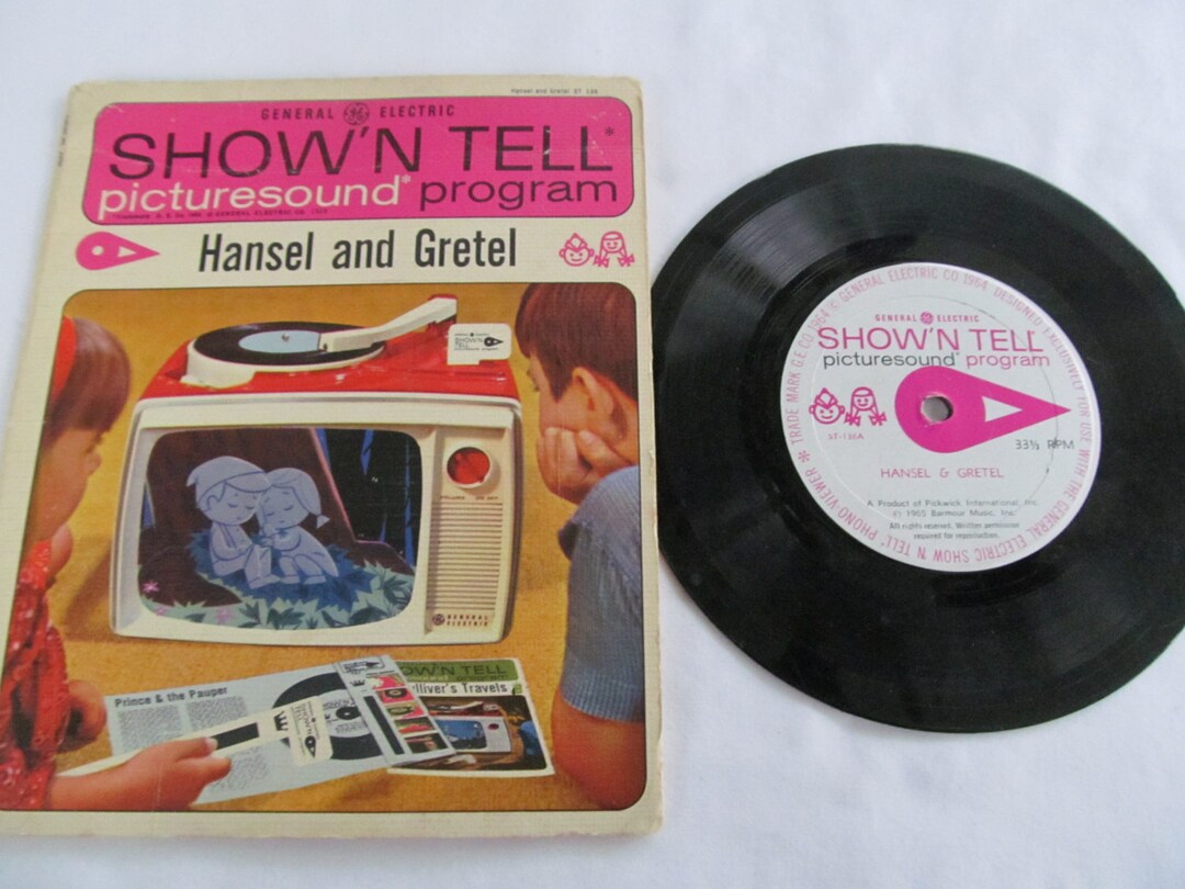 Hansel and Gretel Show N Tell Picture Sound Program General Electric ...