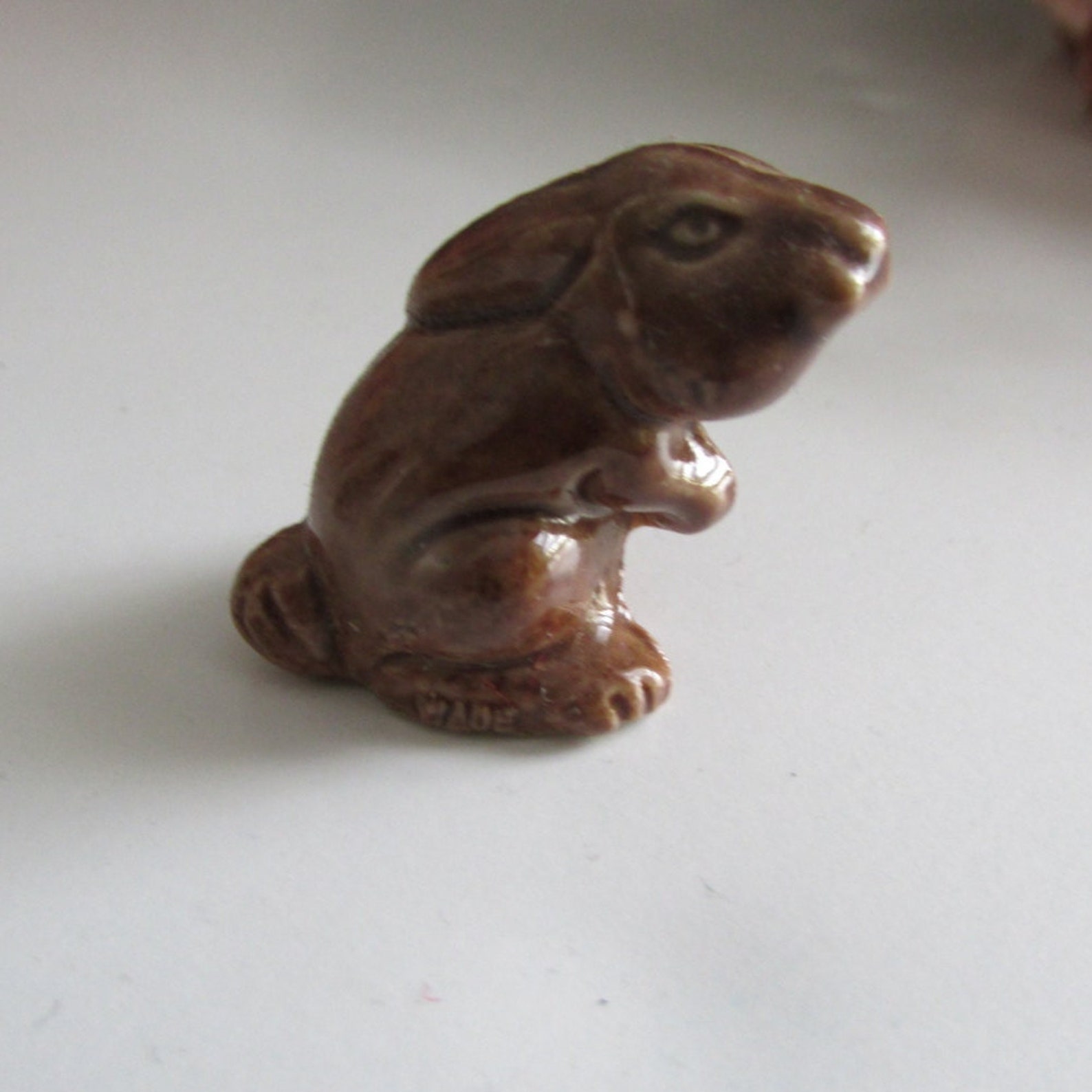 Rabbit Figurine English Wade Red Rose Tea Figurines Bunny Wade - Etsy