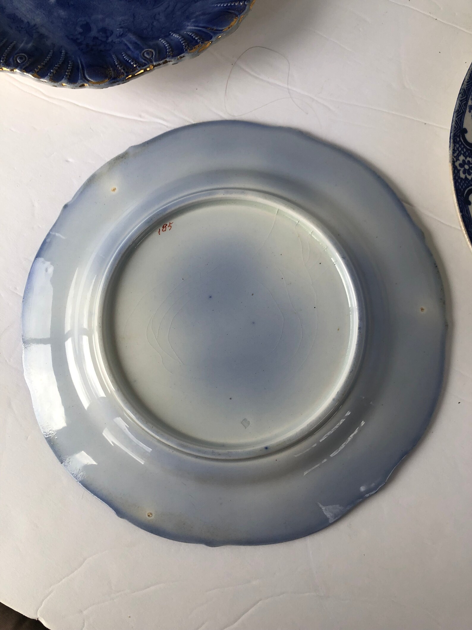 Stunning Flow Blue Plates for Walls Flow Blue Dinner Plates - Etsy