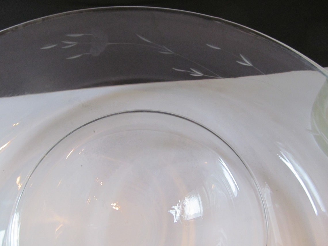 Chip and Dip Princess House Crystal Heritage Pattern 401 - Etsy