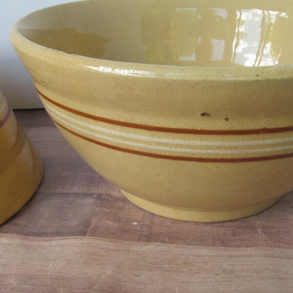 Yellow Ware Pottery - Etsy
