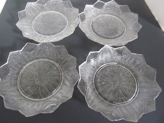 8 Fire King Lotus Blossom Leaves Plate Luncheon Plates - Etsy
