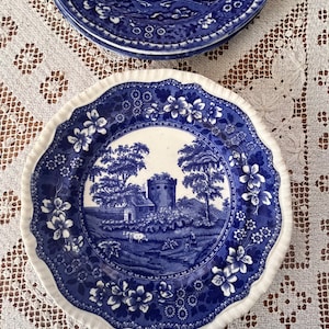 Cobalt Blue Spode Tower Spode Castle Copeland Spode Tower England ...