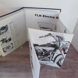 Harley Davidson Book the American Motorcycle Book the Gatefold ...