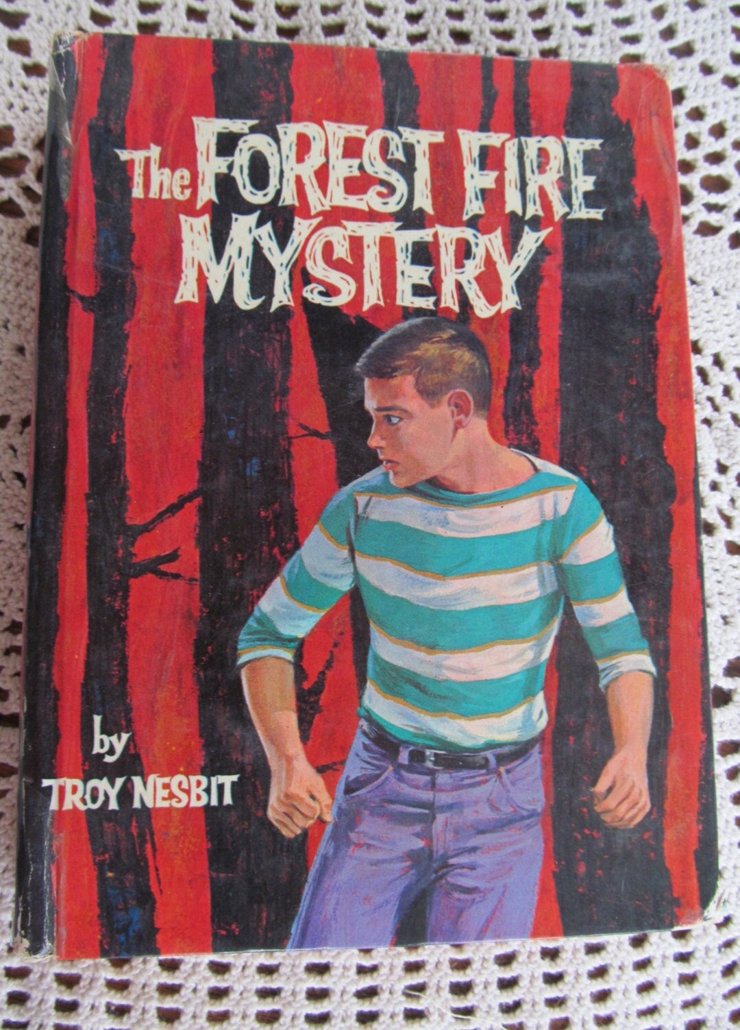 The Forest Fire Mystery Book Childrens Vintage Book by Troy Nesbit Gift ...