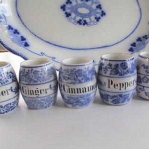 Grindley Lorne Flow Blue Platter Serving Platter Shamrock Platters Blue ...