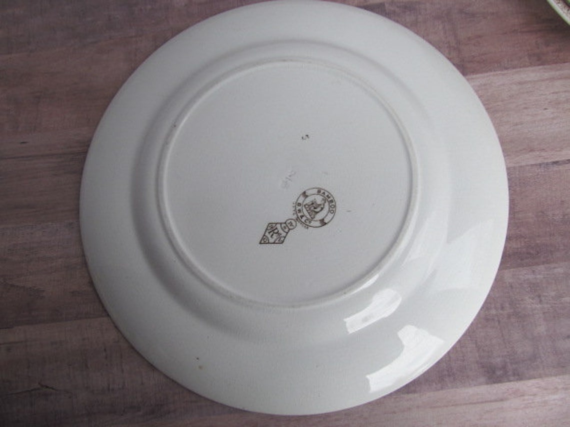 Rare Bamboo Bird 1800s Victorian Aesthetic Movement Era Plates - Etsy