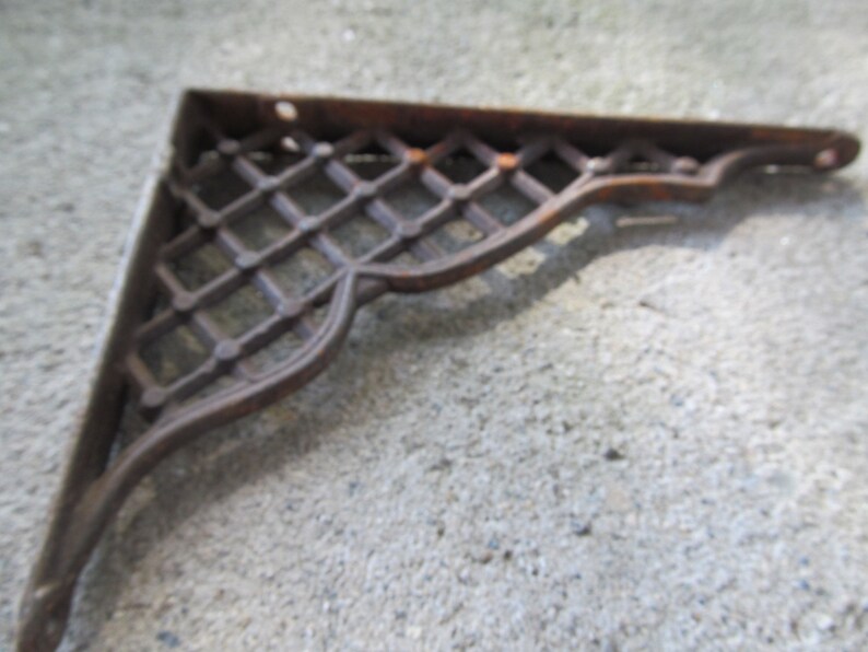 Architectural Art Cast Iron Bracket Industrial Metal Decor - Etsy