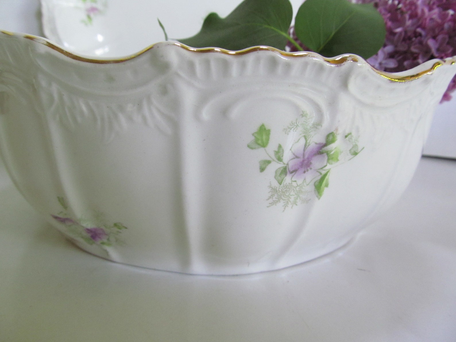 Wedding Serving Set Platter and Bowl Warwick China Porcelain Platter ...