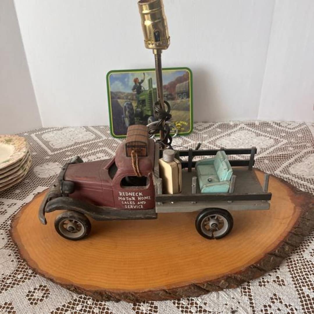 Redneck Camper Custom Wood Pickup Truck Rustic Wood Decor Custom Wood ...