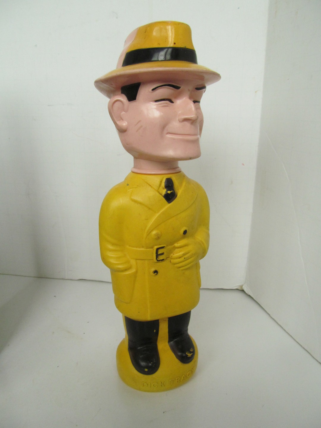 Original 1965 Blow Mold Dick Tracey Vintage Mold Toys Vintage Cartoon Tv Characters Figurines
