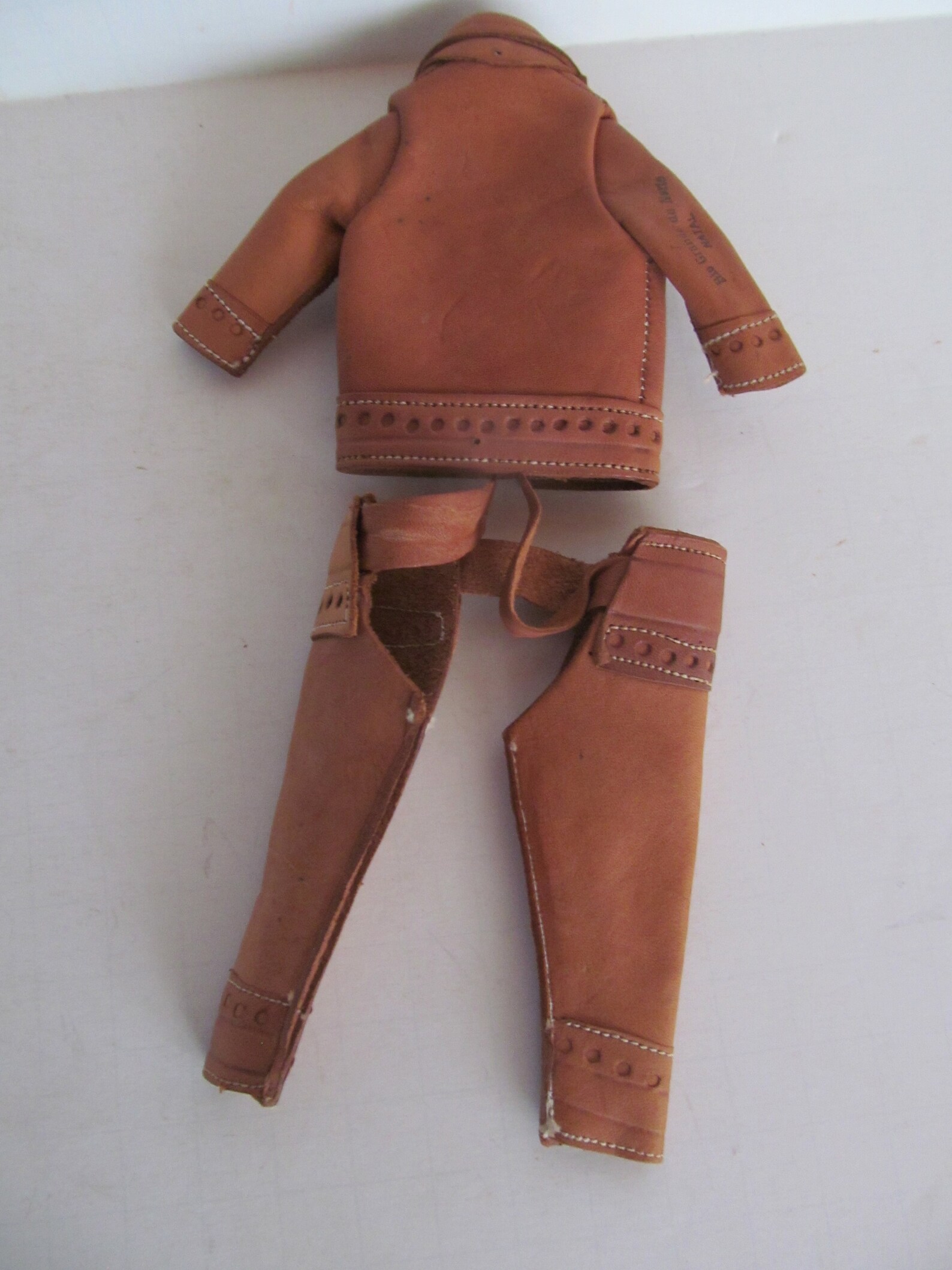 Salesman Sample Brown Leather Jacket and Chaps Brown Leather | Etsy