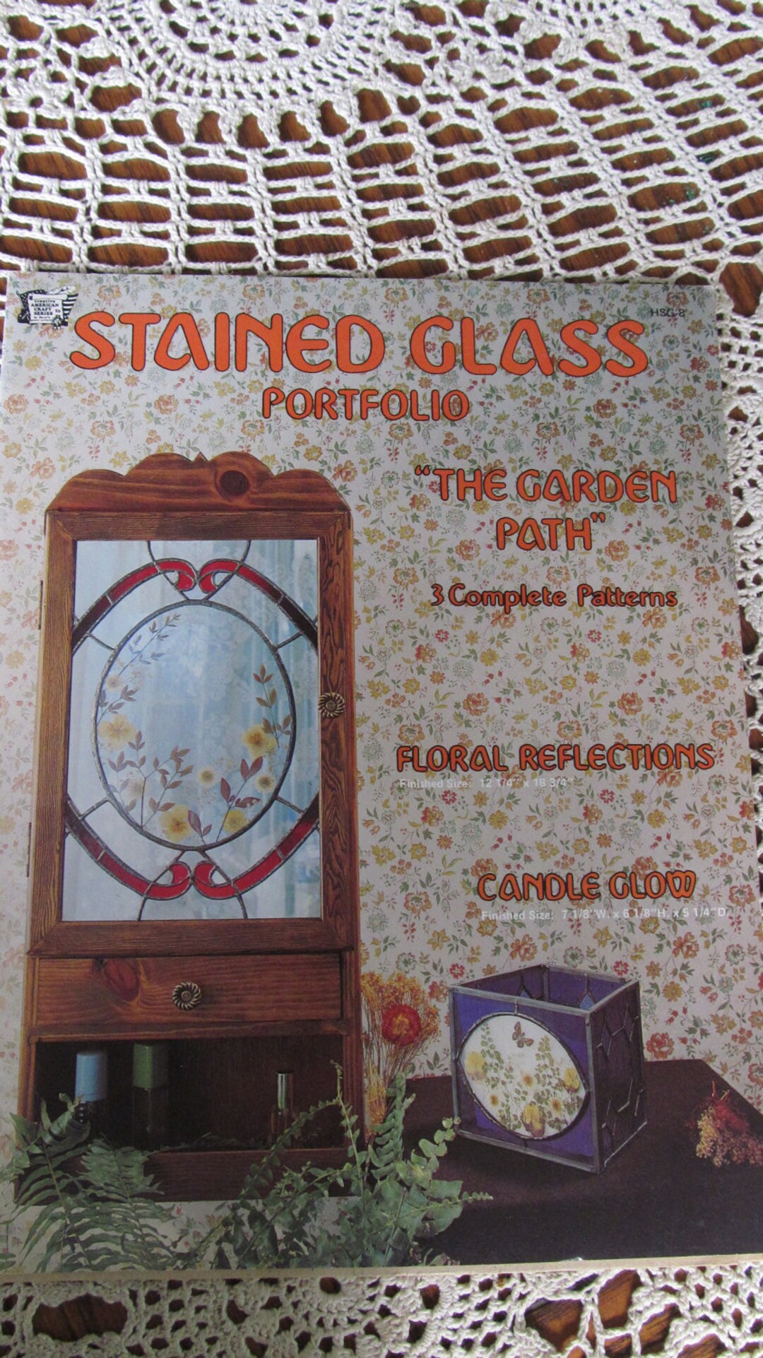 DIY Stained Glass Book Vintage Lamps Lampshades Stained Glass Book, How ...