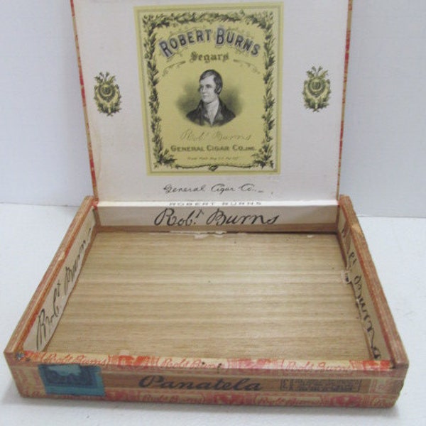 Wooden Cigar Box - Etsy