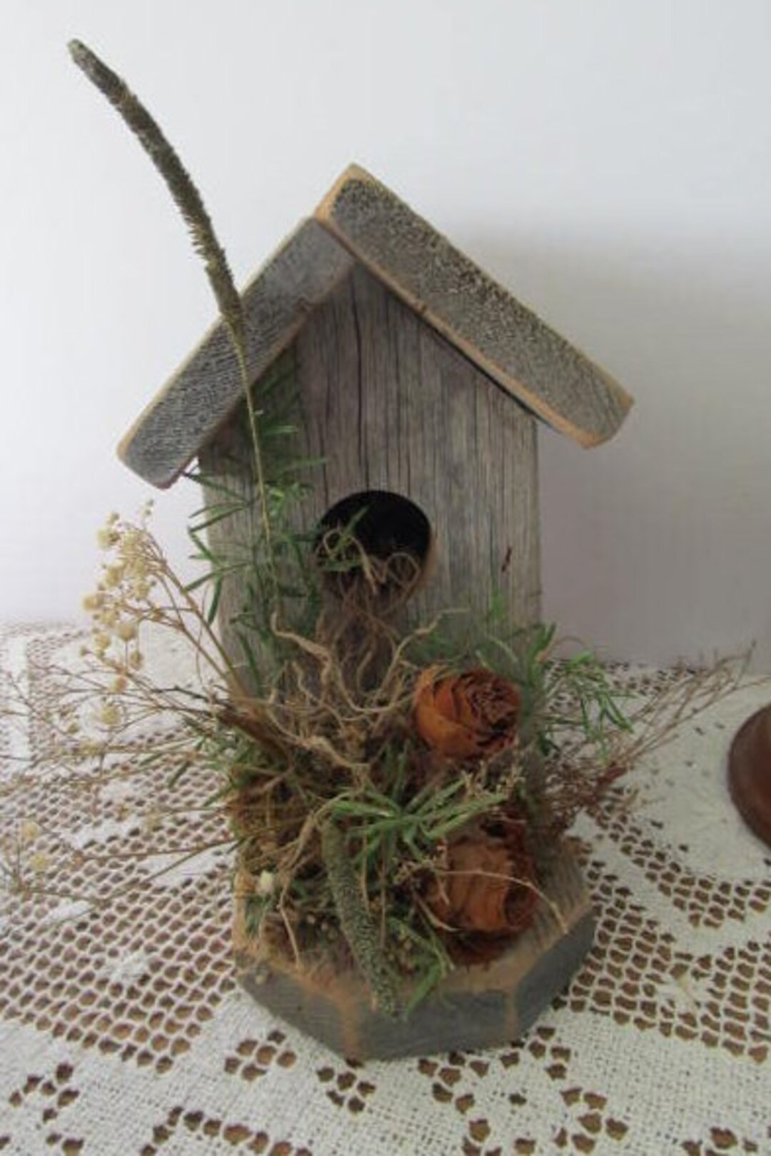 Primitive Birdhouses Wall Decor Birdhouse Decor Wood Birdhouse Front ...