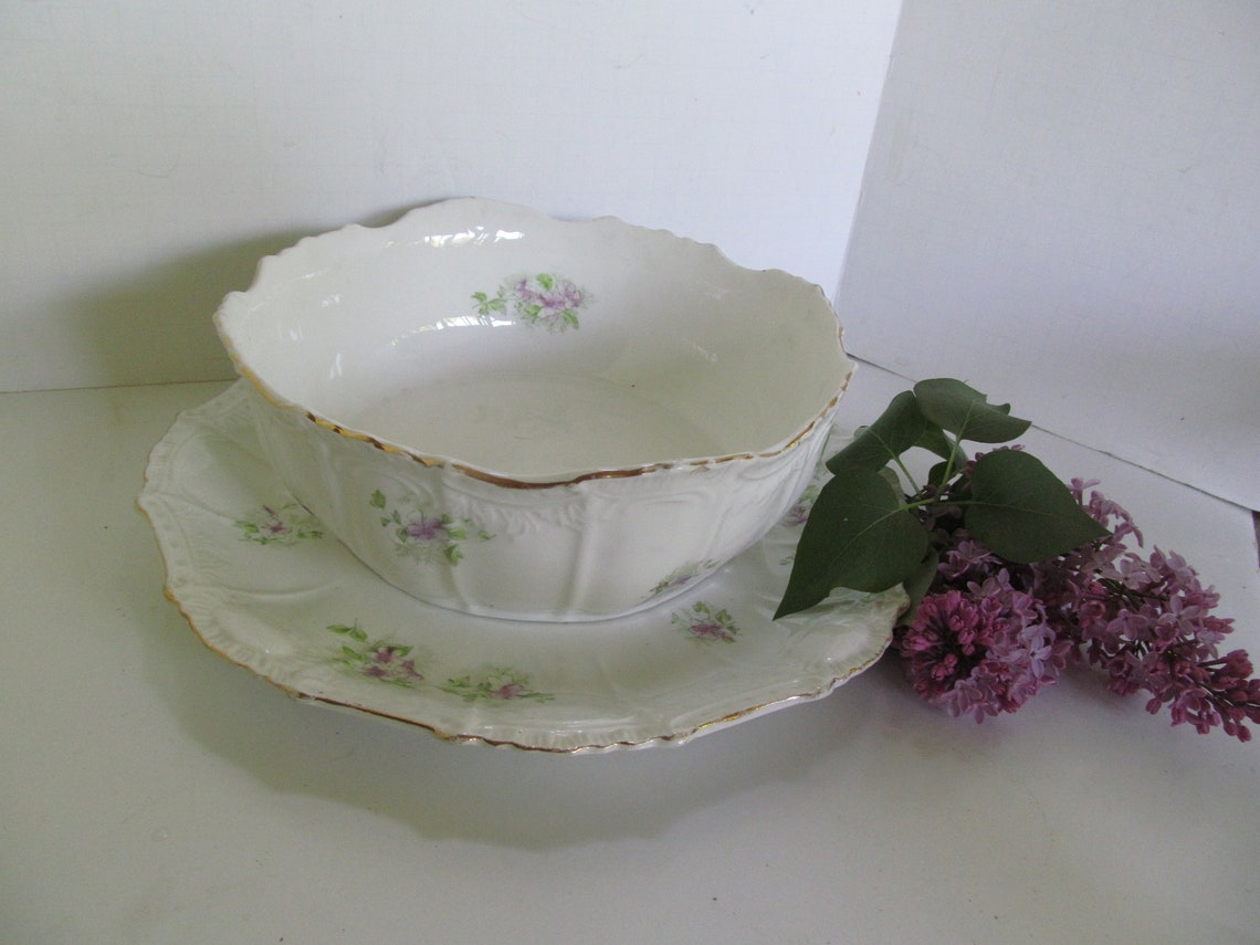 Wedding Serving Set Platter and Bowl Warwick China Porcelain - Etsy