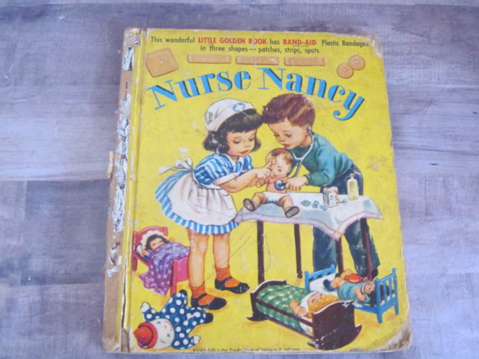 Nurse Nancy Book Kids Book Little Golden Book Frontline - Etsy
