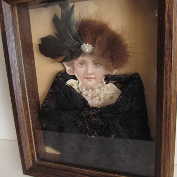 Antique Victorian Shadow Box - Etsy
