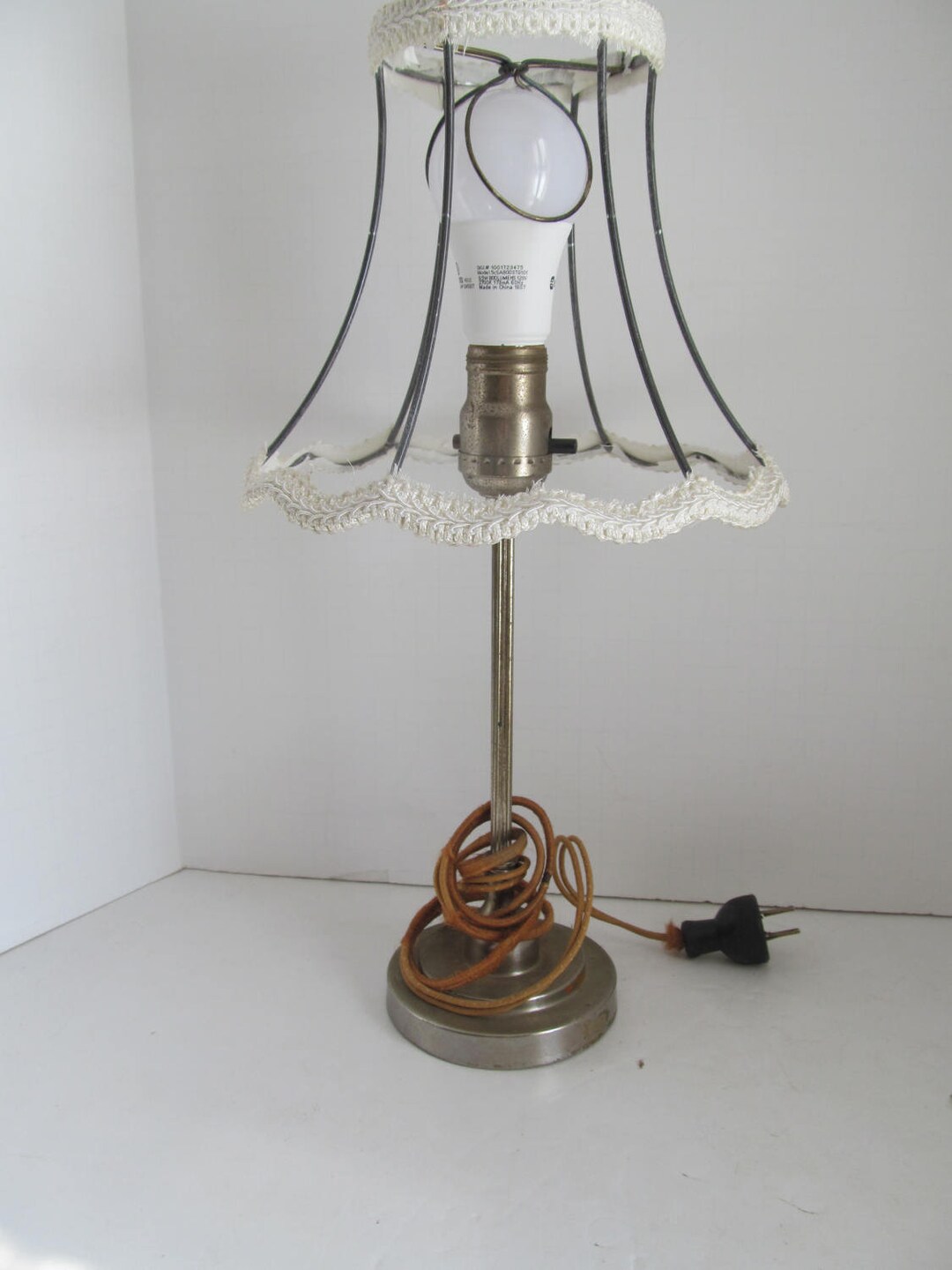 Steampunk Wire Lamp Shade Lamp Shade Base Boudoir Barbola Lamp Shade ...