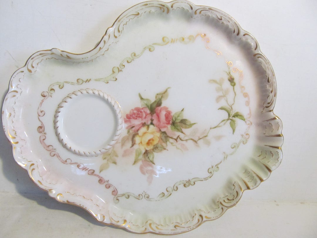 French Fancy Luncheon Plate Sandwich Plates A K France French China ...