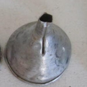 Collection Lot Metal Funnels Screened Funnel Strainer Farmhouse Garage ...