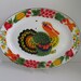 Tom Turkey French Enamelware Platter Antique Farmhouse Kitchen - Etsy