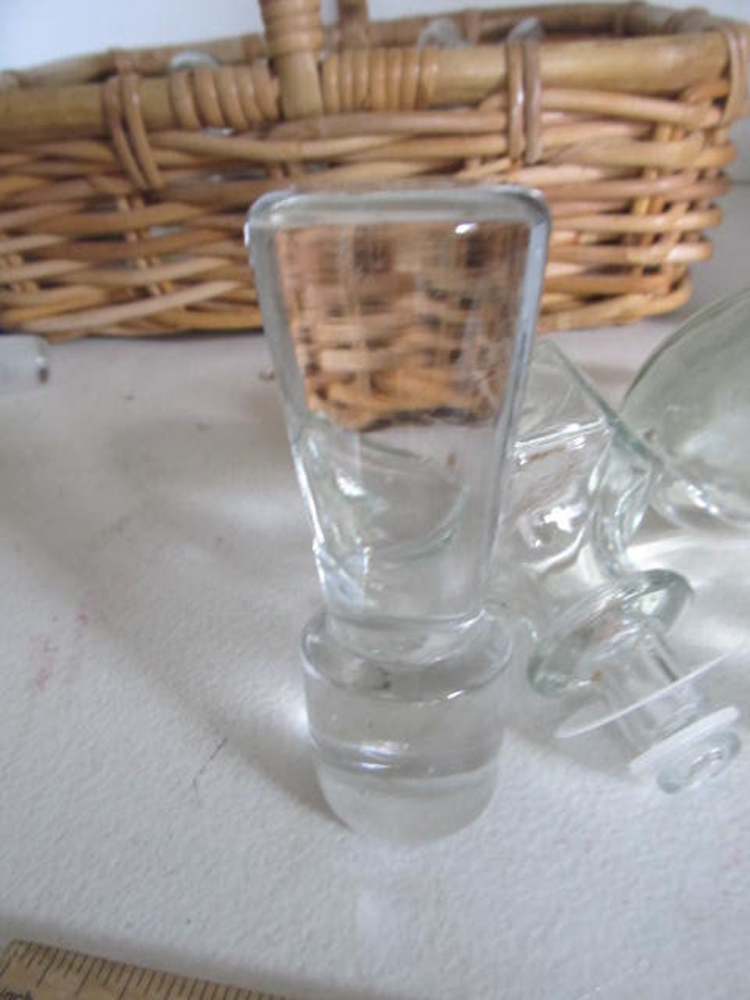 Large Solid Lead Crystal Decanter Stoppers Glass Stopper Liquor ...