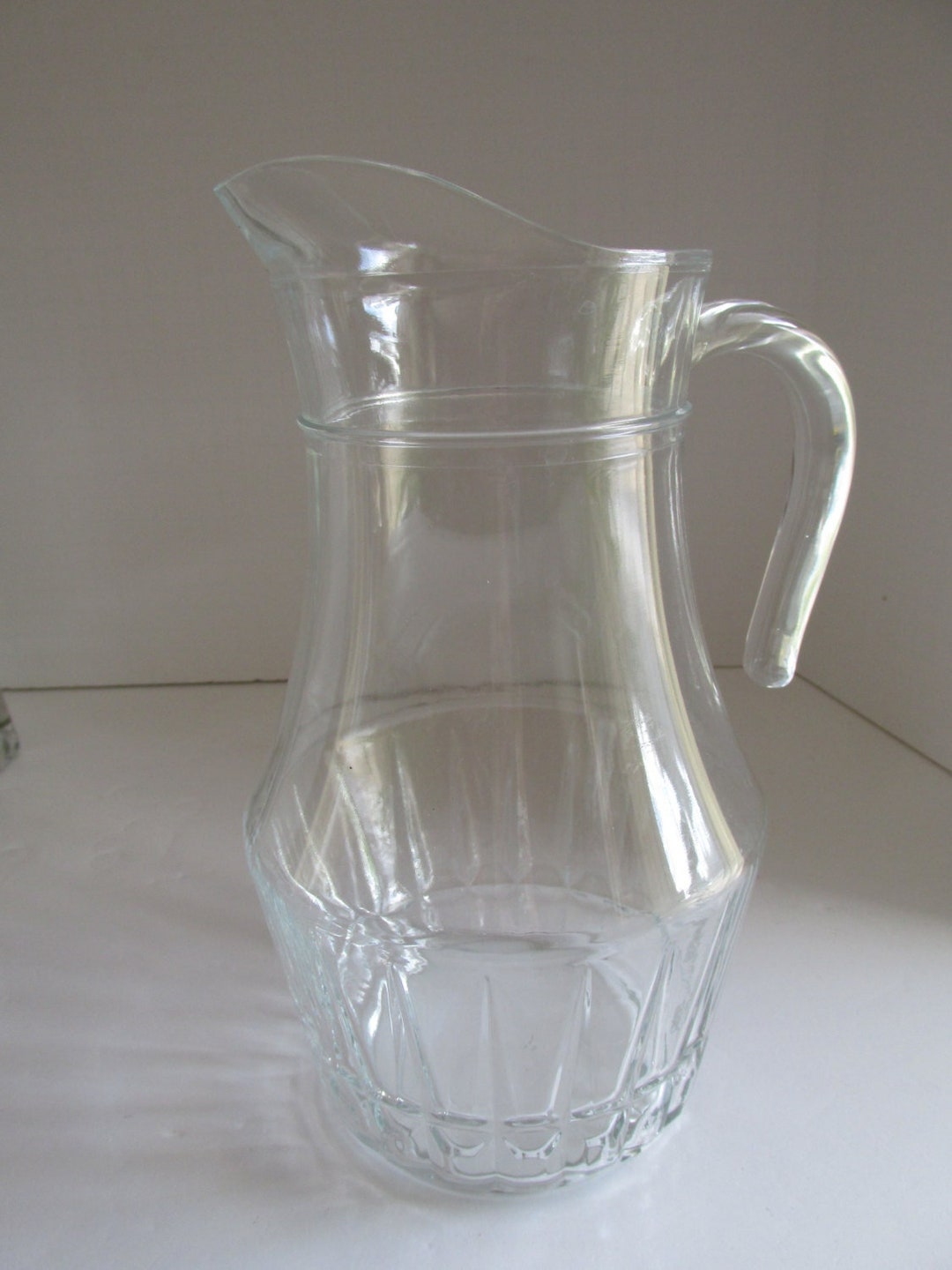 Clear Glass Pitcher Iced Tea Pitcher Set Iced Tea Tumbler Crystal ...