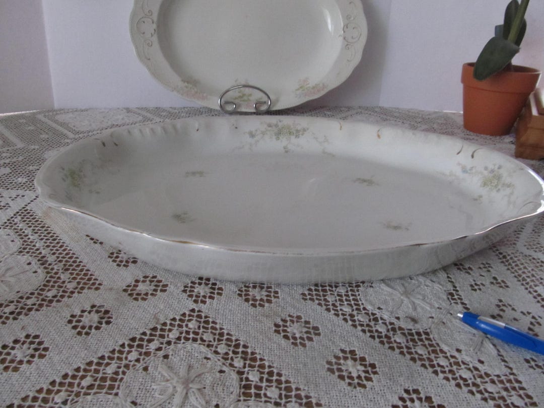 16" Large Platters Johnson Bros England Platter Semi Porcelain Platter ...