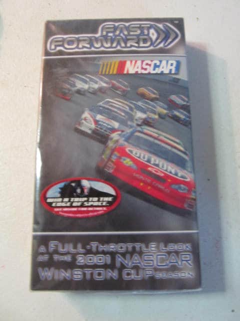 Nascar Fast Forward NIB VHS Tape Unopened Nascar - Etsy