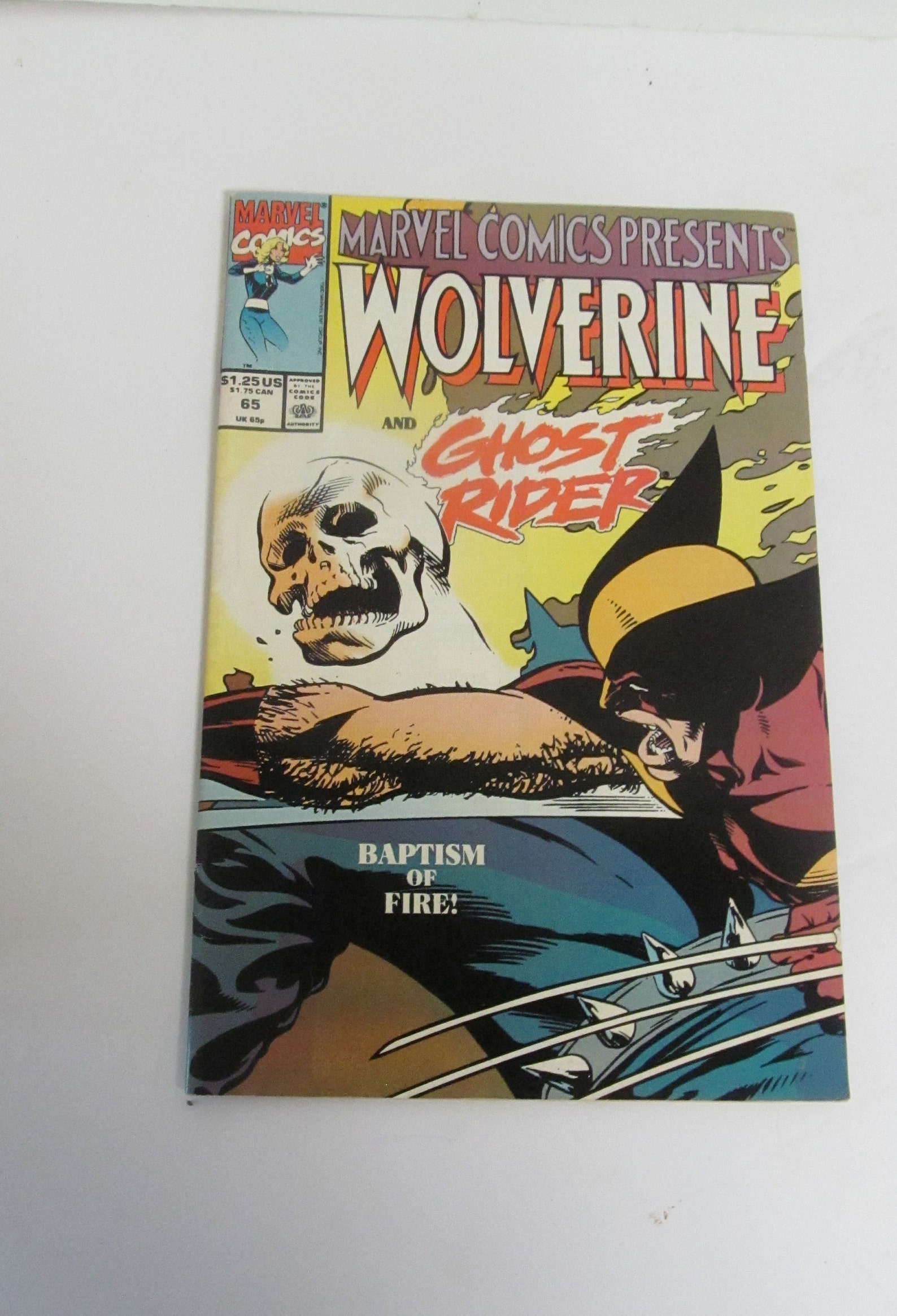 Wolverine & Ghost Rider Comic Book Marvel Comic Wolverine and - Etsy