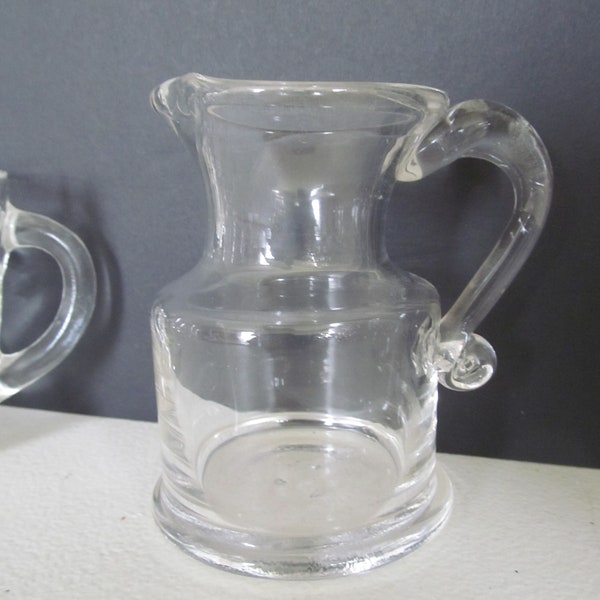 Small Glass Pitcher - Etsy
