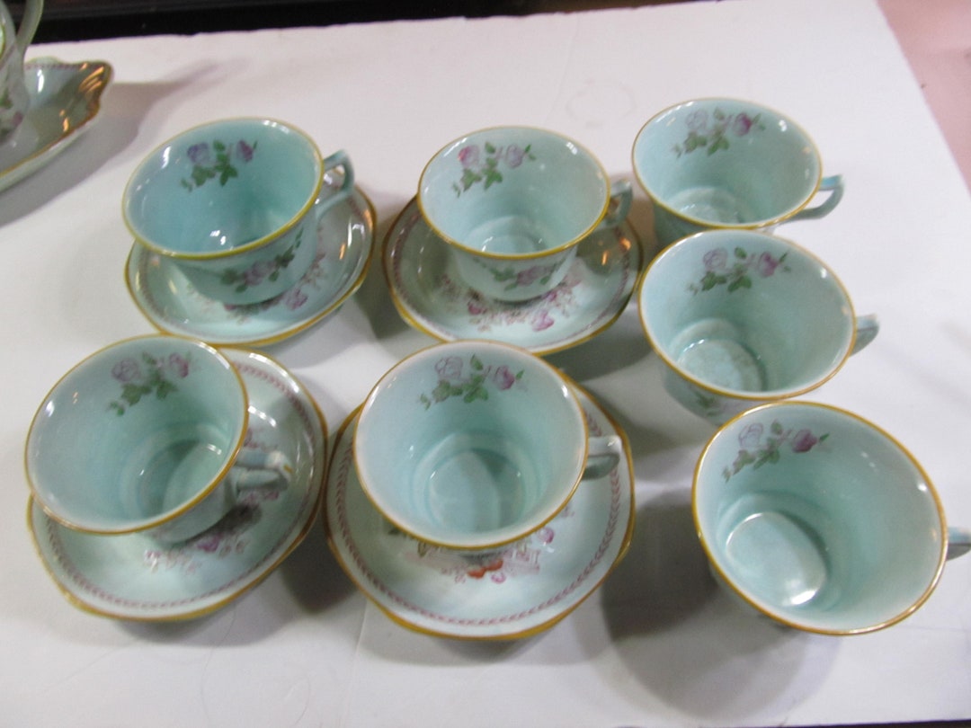 Adams England Calyx Ware Teacups 2418, Antique William Adams Calyx Ware ...