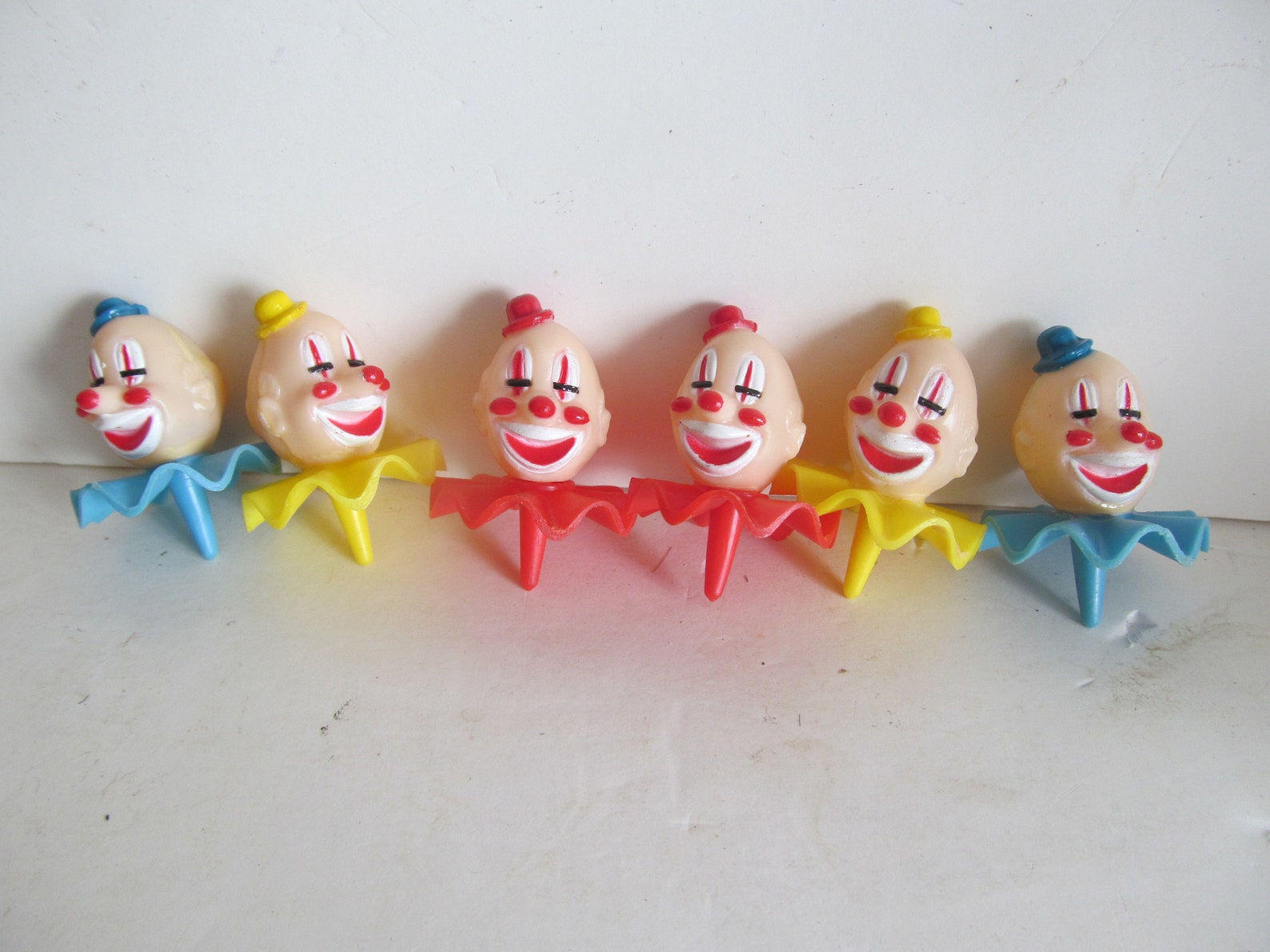 Circus Clown Birthday Party Decor Clown Birthday Cake Toppers - Etsy