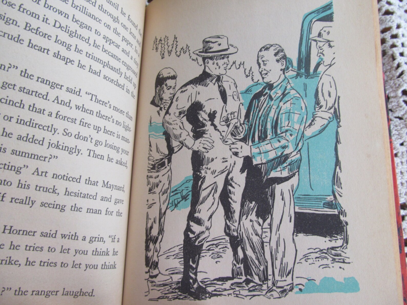 The Forest Fire Mystery Book Childrens Vintage Book by Troy - Etsy