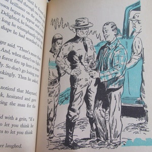 The Forest Fire Mystery Book Childrens Vintage Book by Troy Nesbit Gift ...