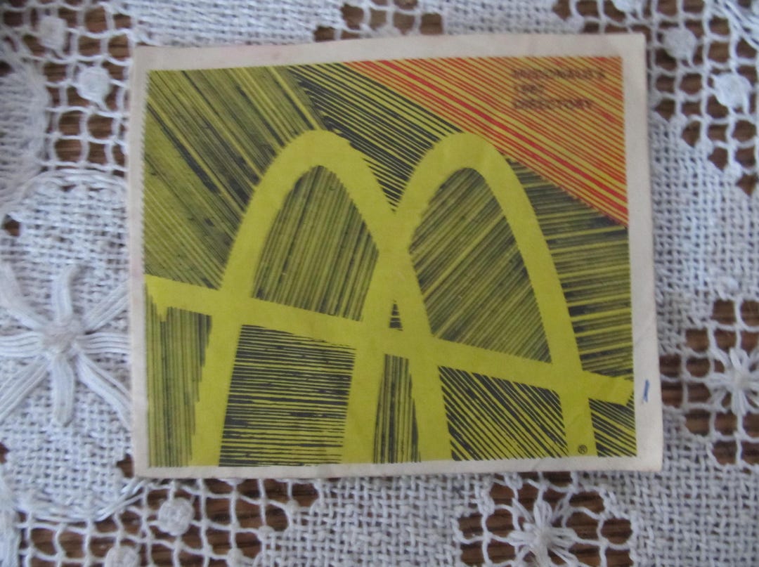 Rare 1987 Mcdonalds Directory 900 Mcdonalds Near Me Happy Meal ...