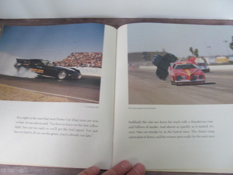 Burnout Funny Car Races Book Drag Racing Funny Cars 1970s - Etsy