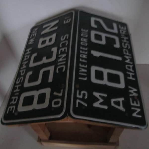 License Plate Bird Feeder - Etsy