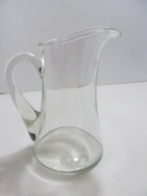 Water Pitcher Clear Glass Pitcher Iced Tea Pitcher Set Iced | Etsy