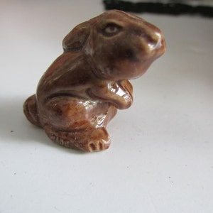 Rabbit Figurine English Wade Red Rose Tea Figurines Bunny Wade ...