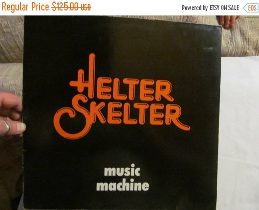 SALE Helter Skelter 80s Music Machine Record Album Vinyl Signed Russ ...