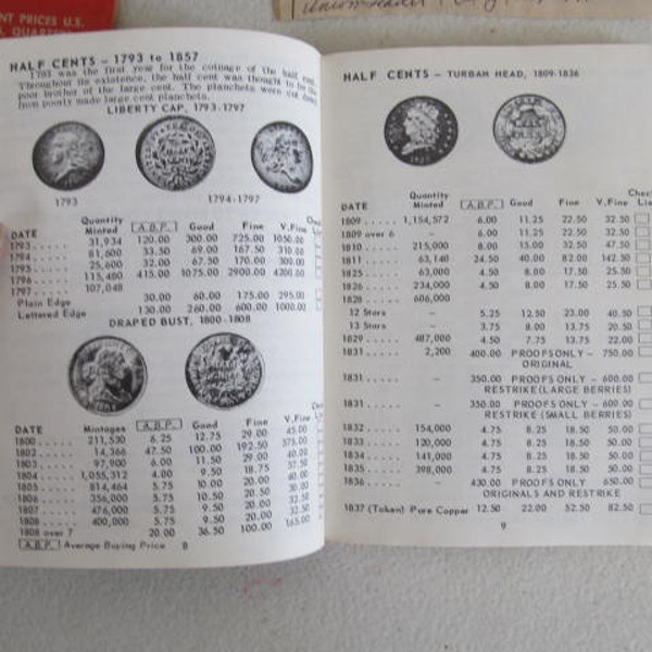 Dime Coin Book - Etsy