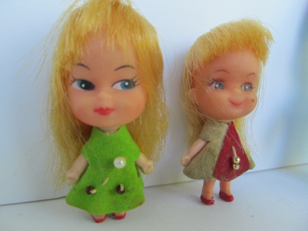 Liddle Kiddles Kologne Dolls 1960s Dolls With Blue Eye Dolls Blond Hair ...